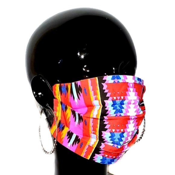 FJ | Accessories | Chevron Handmade Cotton Face Mask Reusewash | Poshmark